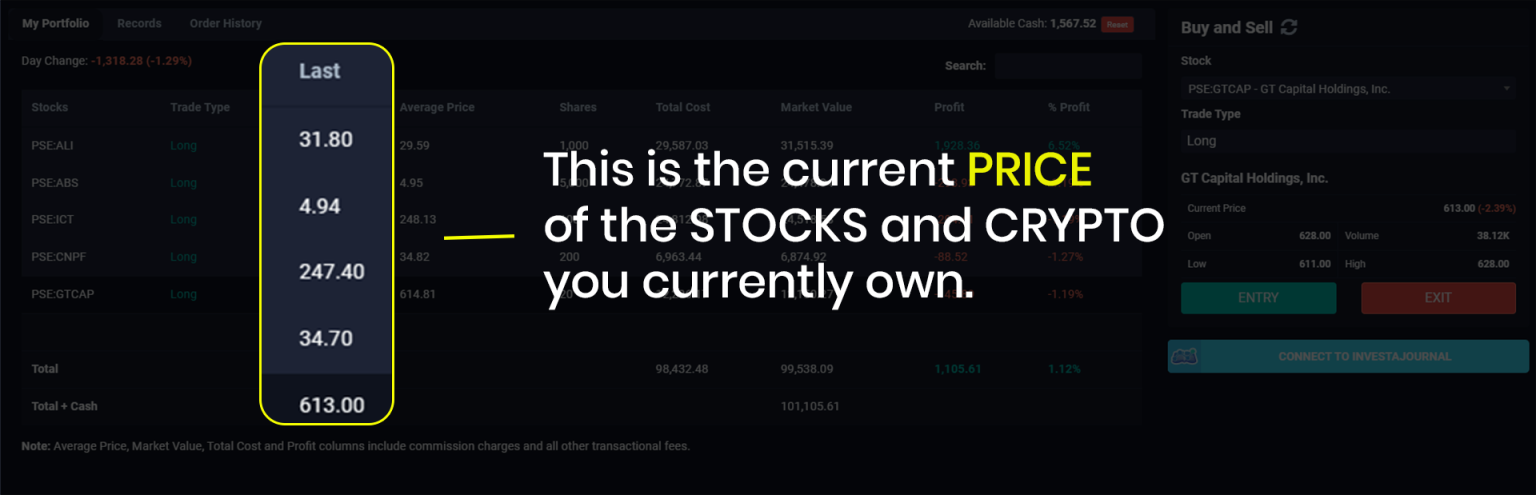 Investagrams vTrade Platform - InvestaDaily