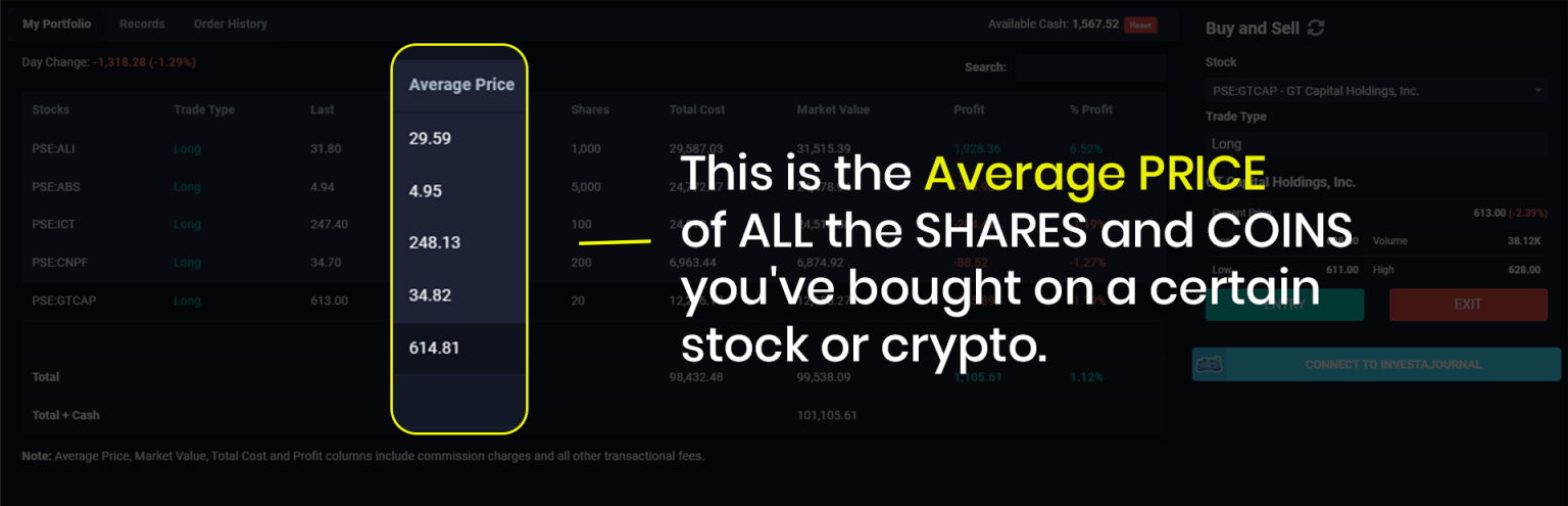 Investagrams vTrade Platform - InvestaDaily