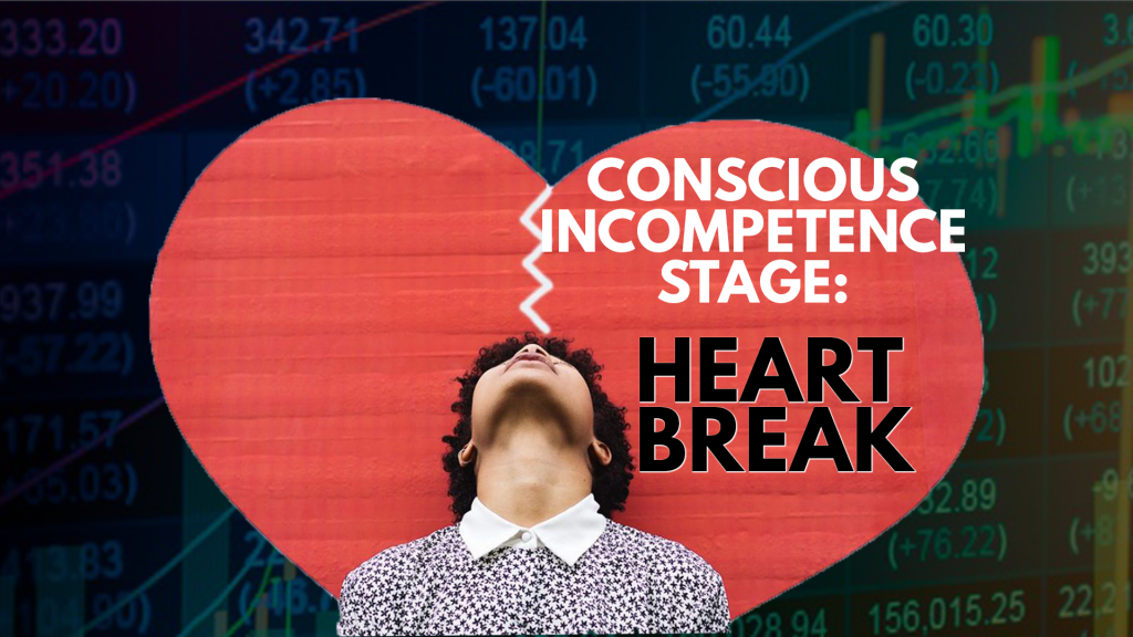 Conscious Incompetence Stage: The Heartbreak - InvestaDaily